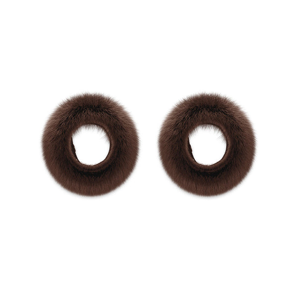 Fur Cuffs - Brown - milliestevens